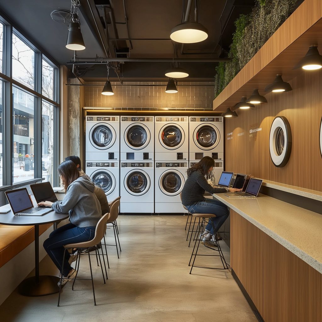 Hybrid Laundromat & Cafe: The Future of Lifestyle?